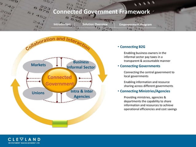 Connected Government Framework | PPT