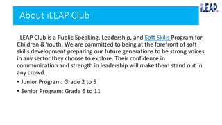 iLEAP Club | PPTX