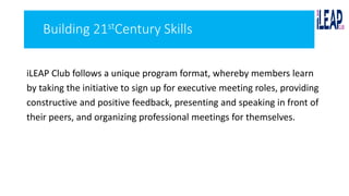 iLEAP Club | PPTX