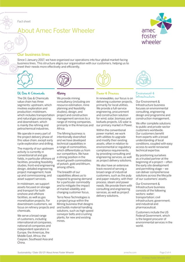 About amec-foster-wheeler | PDF