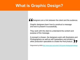 What is Graphic Design? | PDF