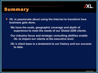 iXL Overview | PPT