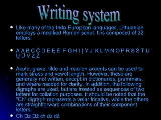 About Lithuania Loretas Speaking | PPT