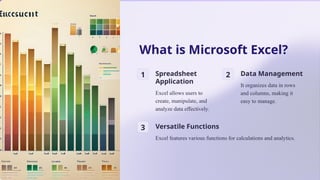 Introduction to Microsoft Excel software .pptx