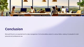 Introduction to Microsoft Excel software .pptx