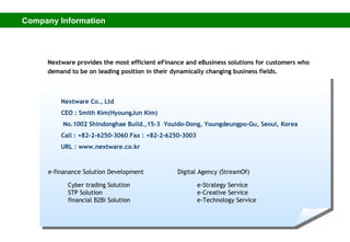 About Nextware | PPT