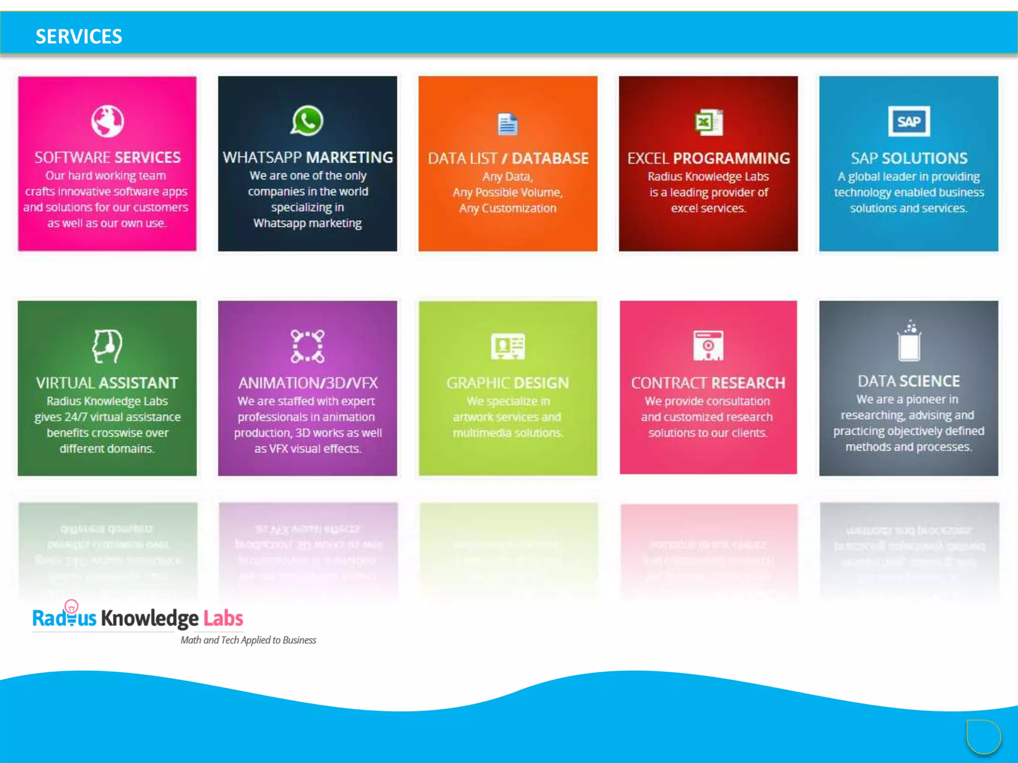 About : Radius knowledge Labs | PPTX | Computing | Technology & Computing