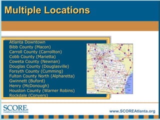 About SCORE Atlanta | PPT