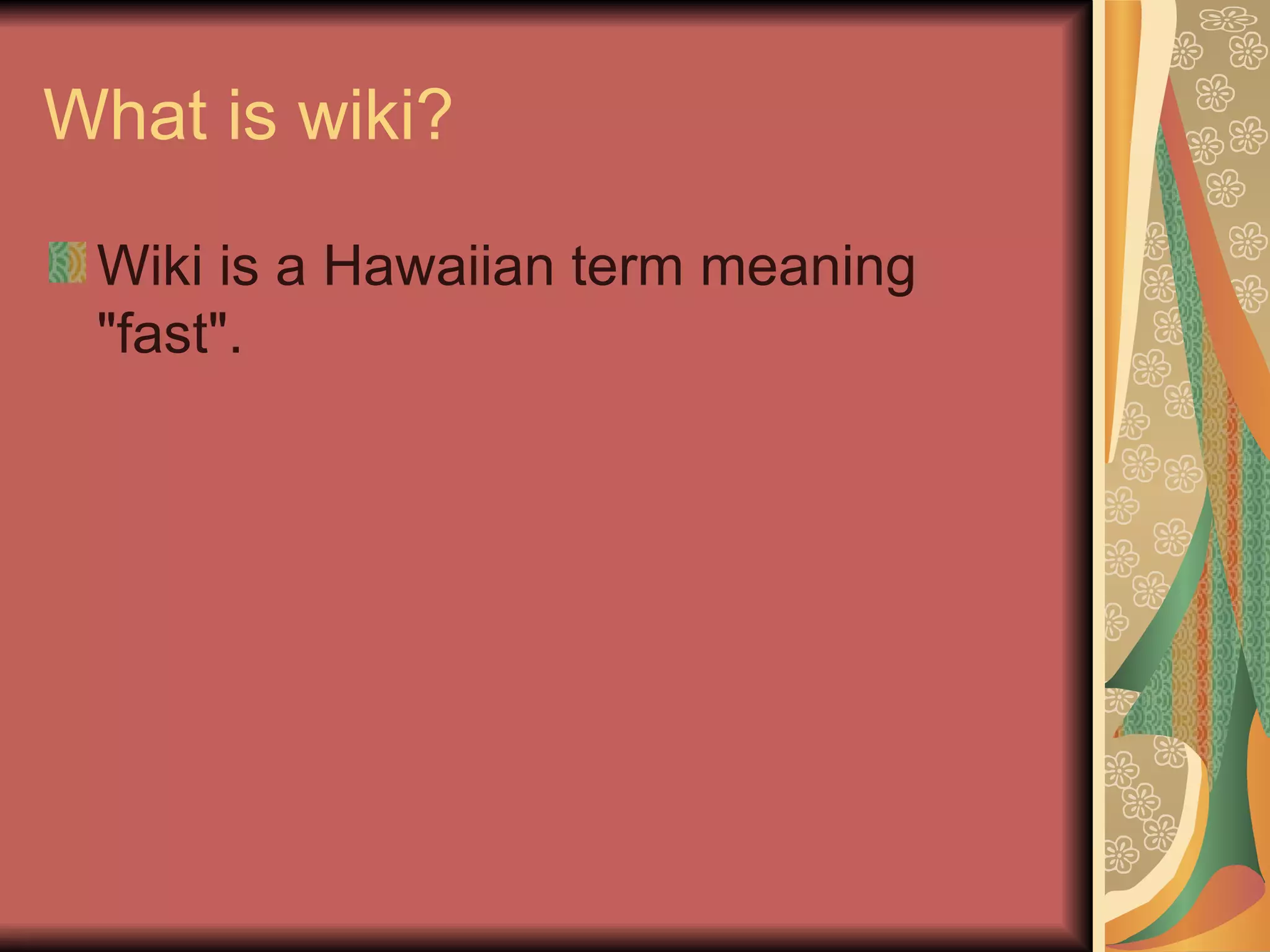 About Wiki | PPT