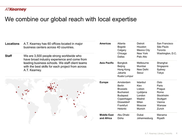 About a.t. kearney | PDF