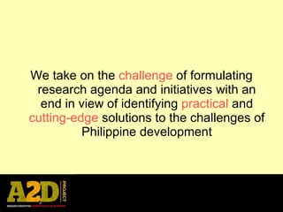 About A2D Project | PPT