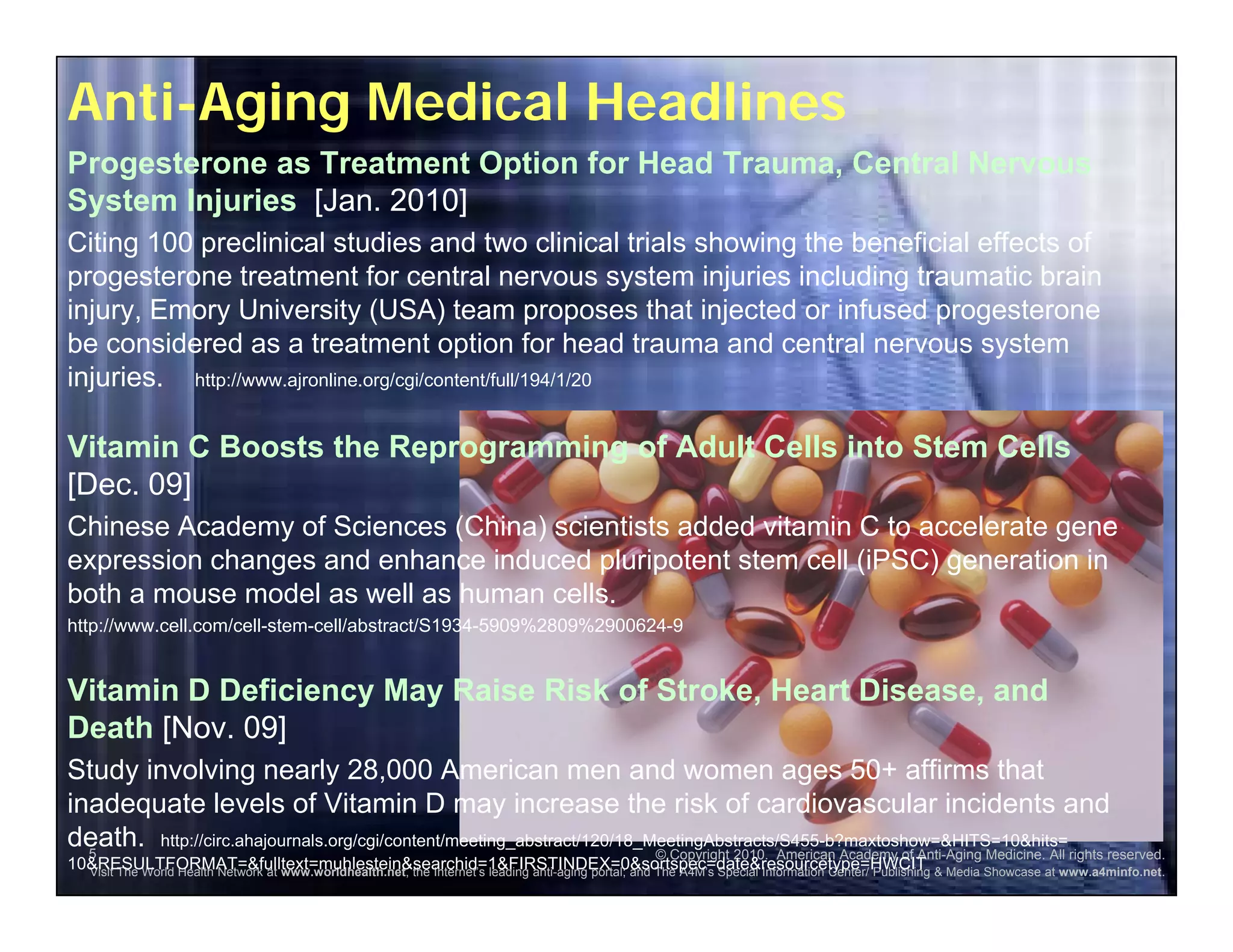 Introduction To Anti Aging Medicine | PDF
