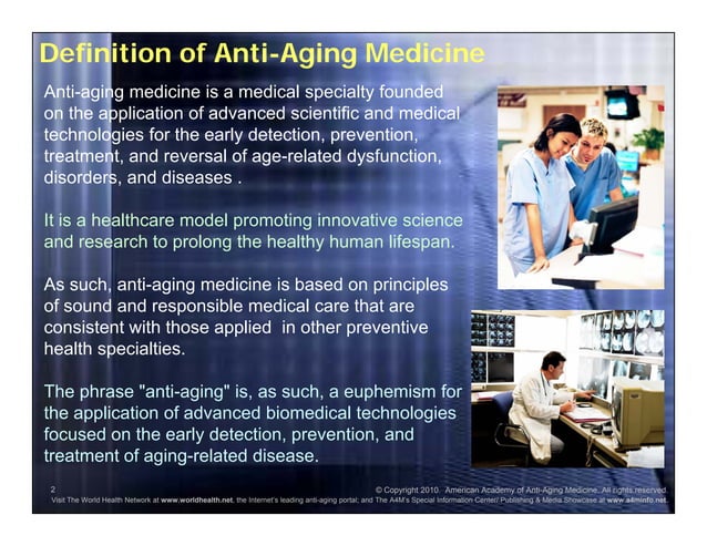 Introduction To Anti Aging Medicine | PDF | Heart and Cardiovascular ...