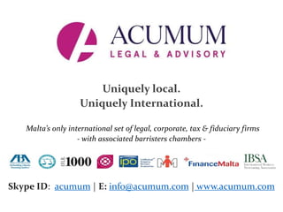 About Acumum-Legal Advisory - AEA presentation.pptx