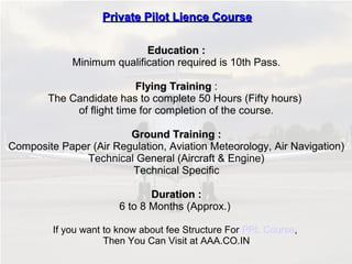 About ahmedabad aviation & aeronautics courses | PPT