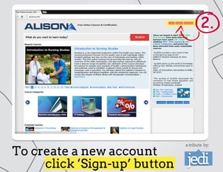 Getting Started at ALISON | PPT