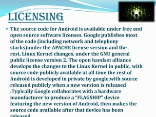 About android | PPT