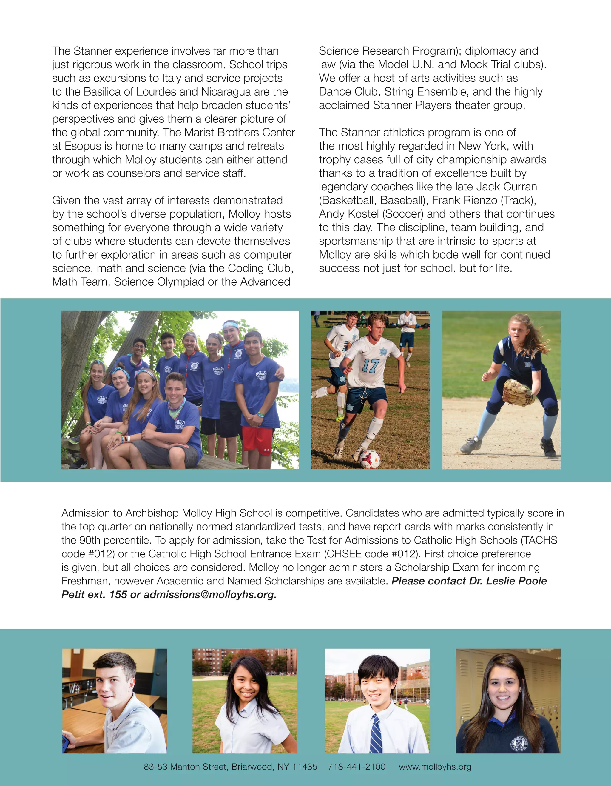 About archbishop molloy high school new york | PDF