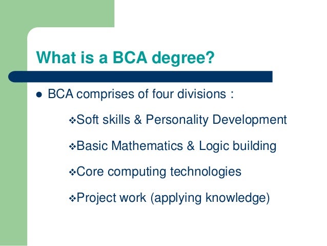 About bca