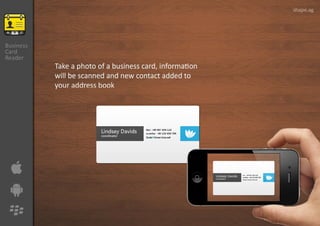 Business Card Reader | PDF