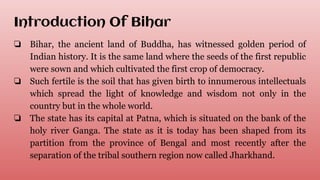 About Bihar State | PDF