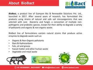 About Gamyam Bio - Biobact.com