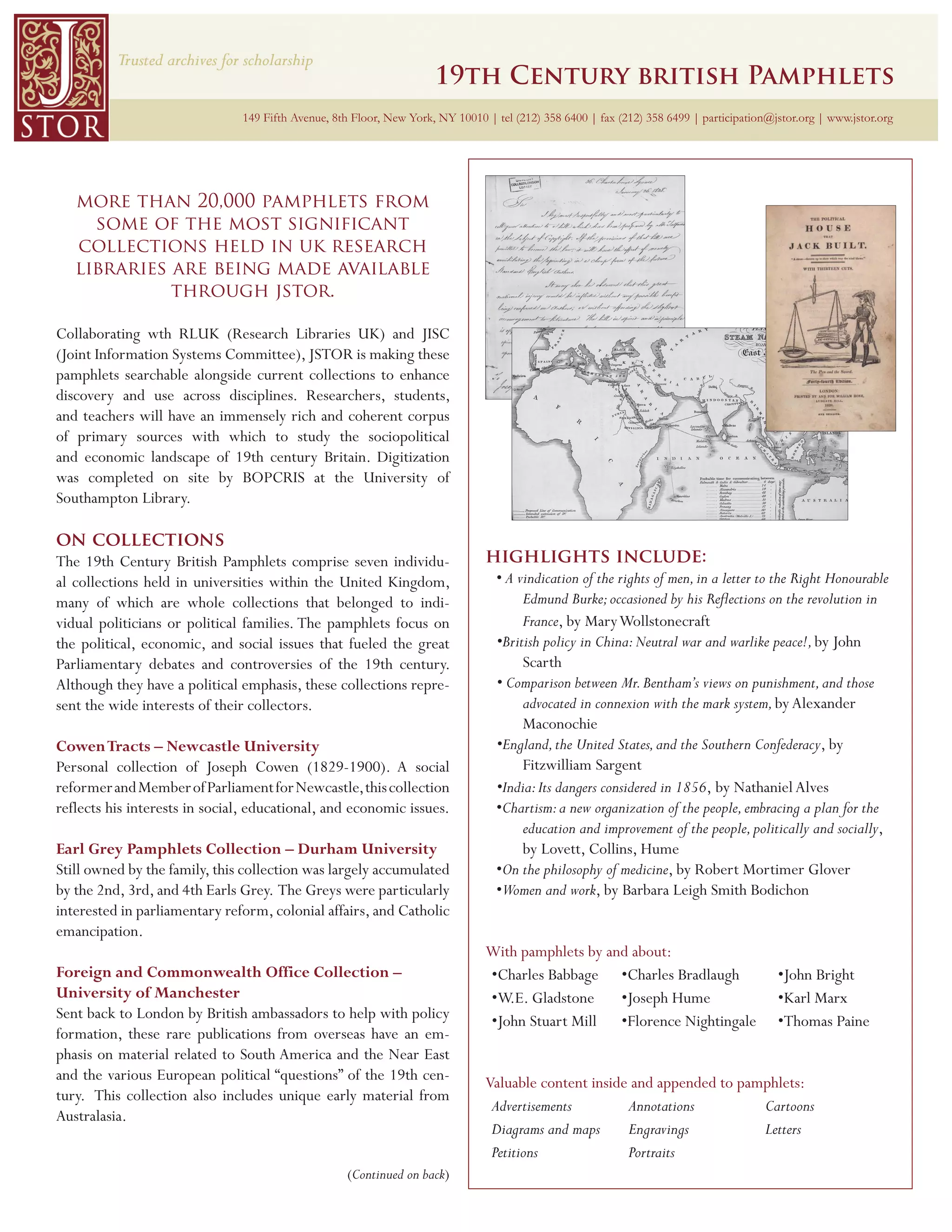 About British Pamphlets | PDF
