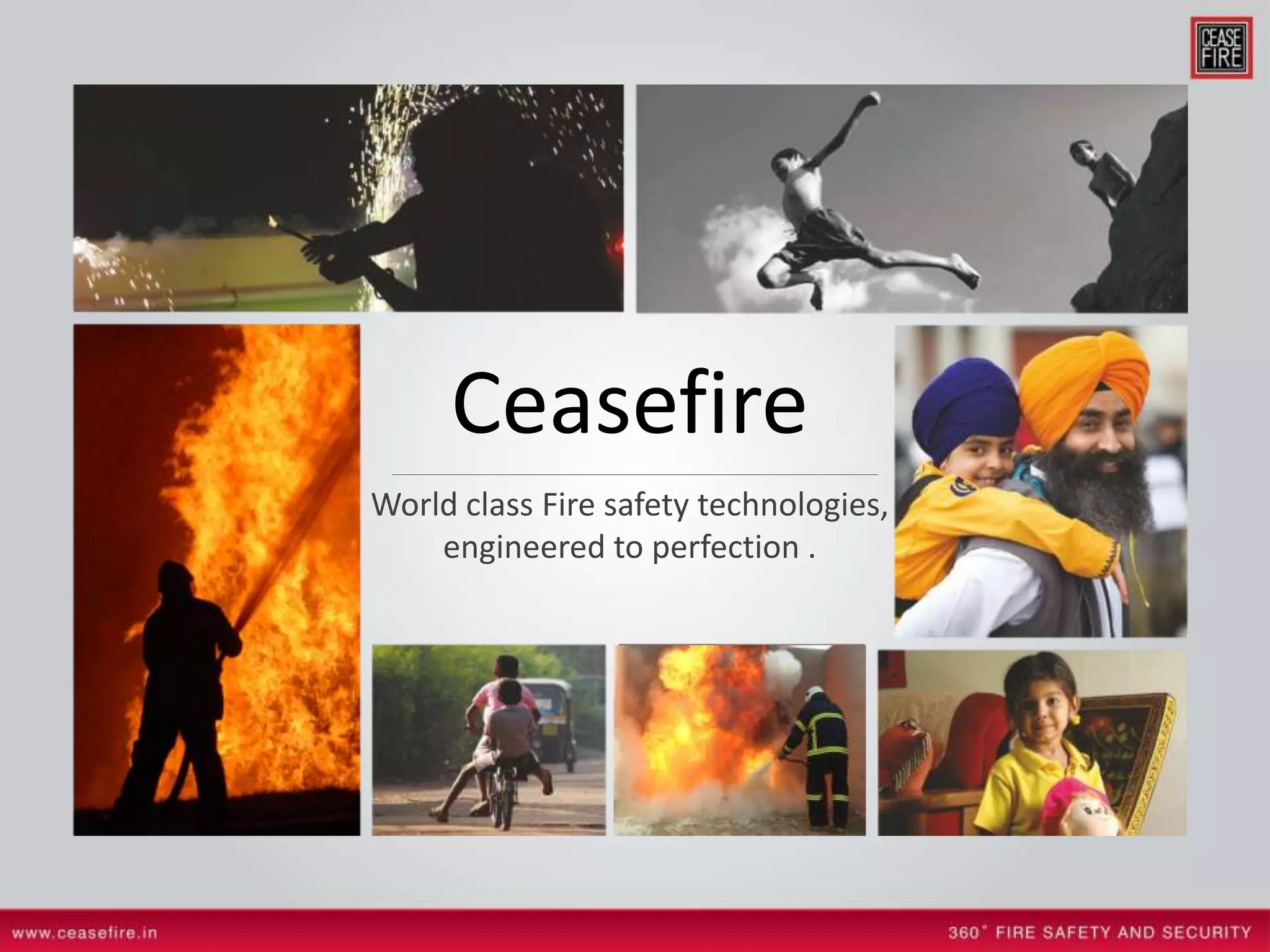 Ceasefire's extensive range of Lifesaving products | PPTX
