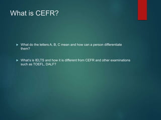 About CEFR.ppt