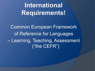 About CEFR.ppt