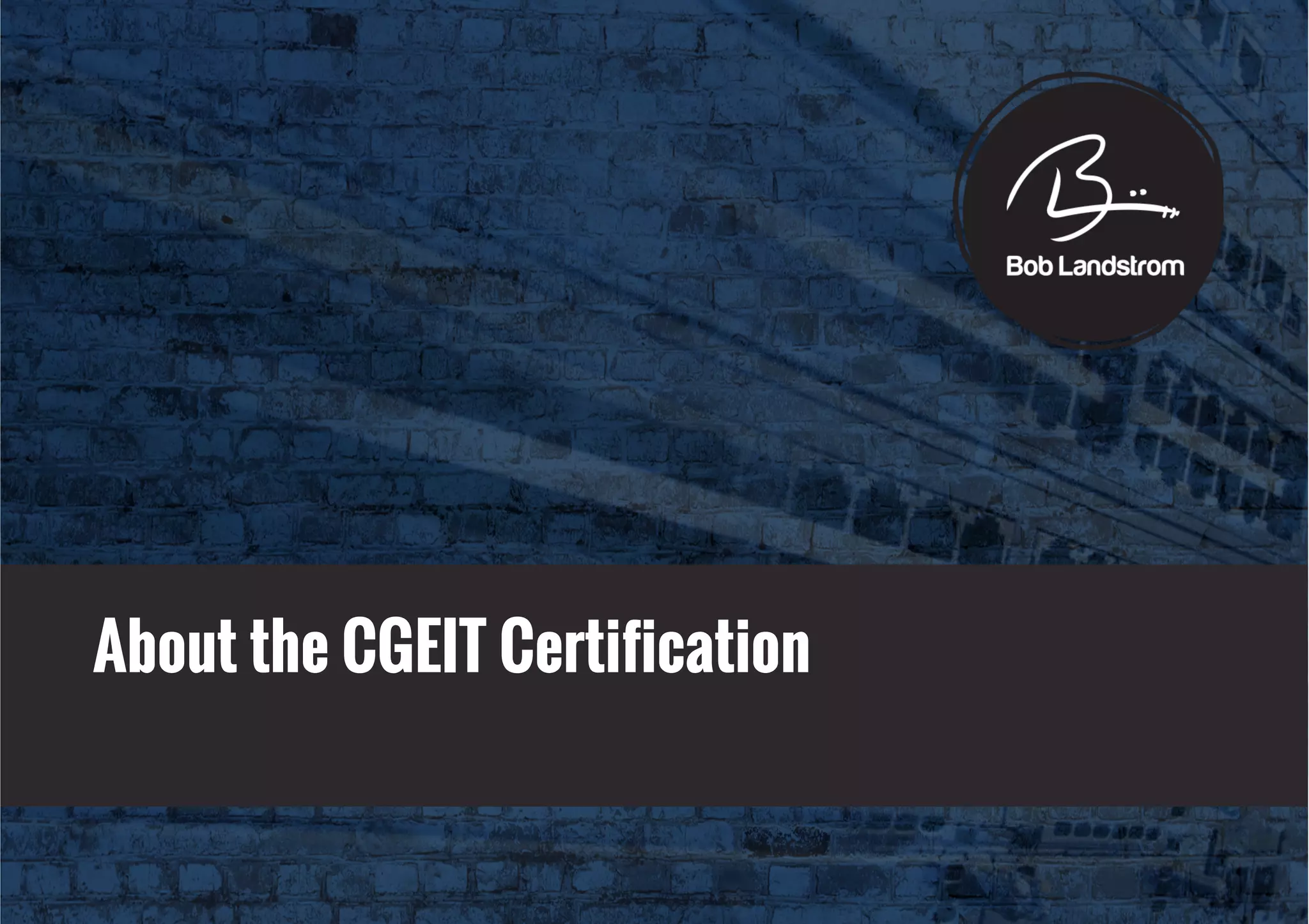 About cgeit | PDF