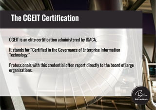 About cgeit | PDF