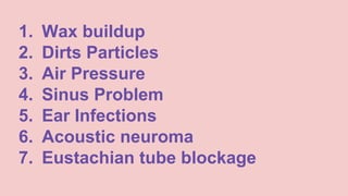 About clogged ears | PDF