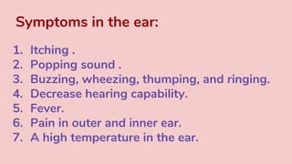 About clogged ears | PDF | Ear, Nose and Throat Conditions | Diseases ...