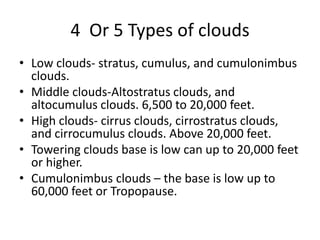 About clouds | PPTX