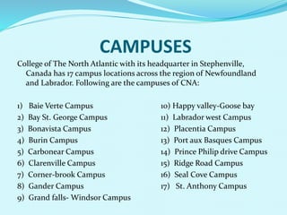 About cna slideshow | PPTX