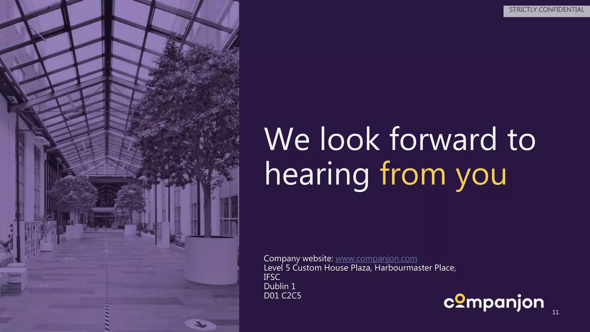 The Digital Innovation Award - Companjon | PPTX