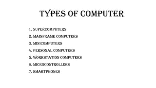Computer PPT Submitted by Ankita from Buildskill | PPTX