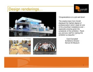 About Condit Exhibits | PDF | Business Expos & Conferences | Events