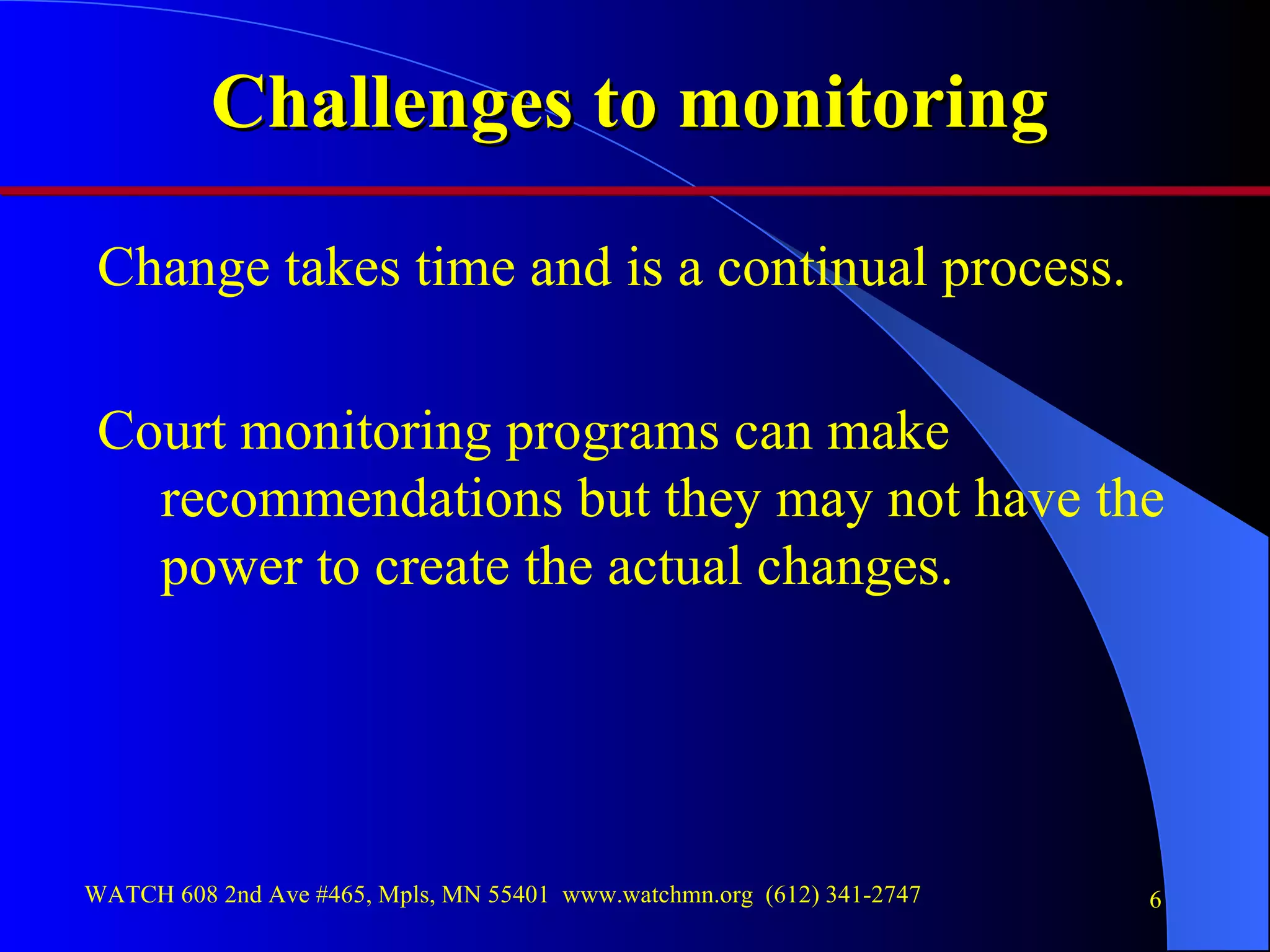 Introduction to Court Monitoring | PPT