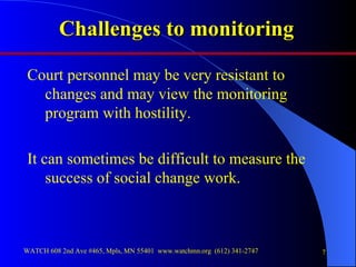 Introduction to Court Monitoring | PPT