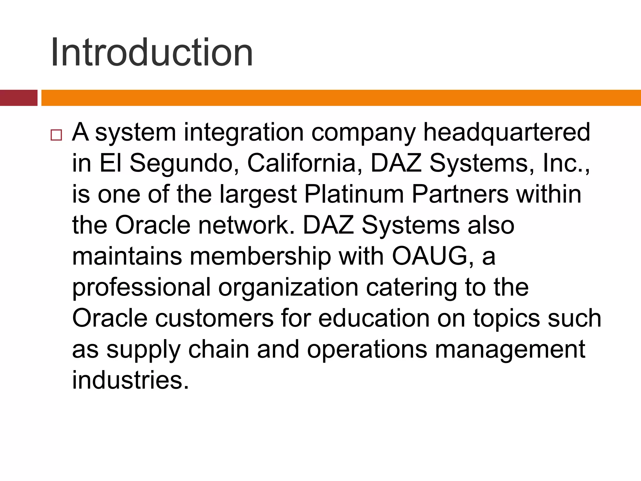 About DAZ Systems | PPT
