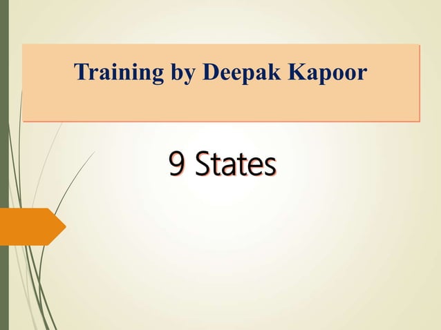 Deepak Kapoor Motivational Speaker & Corporate Trainer | PPT