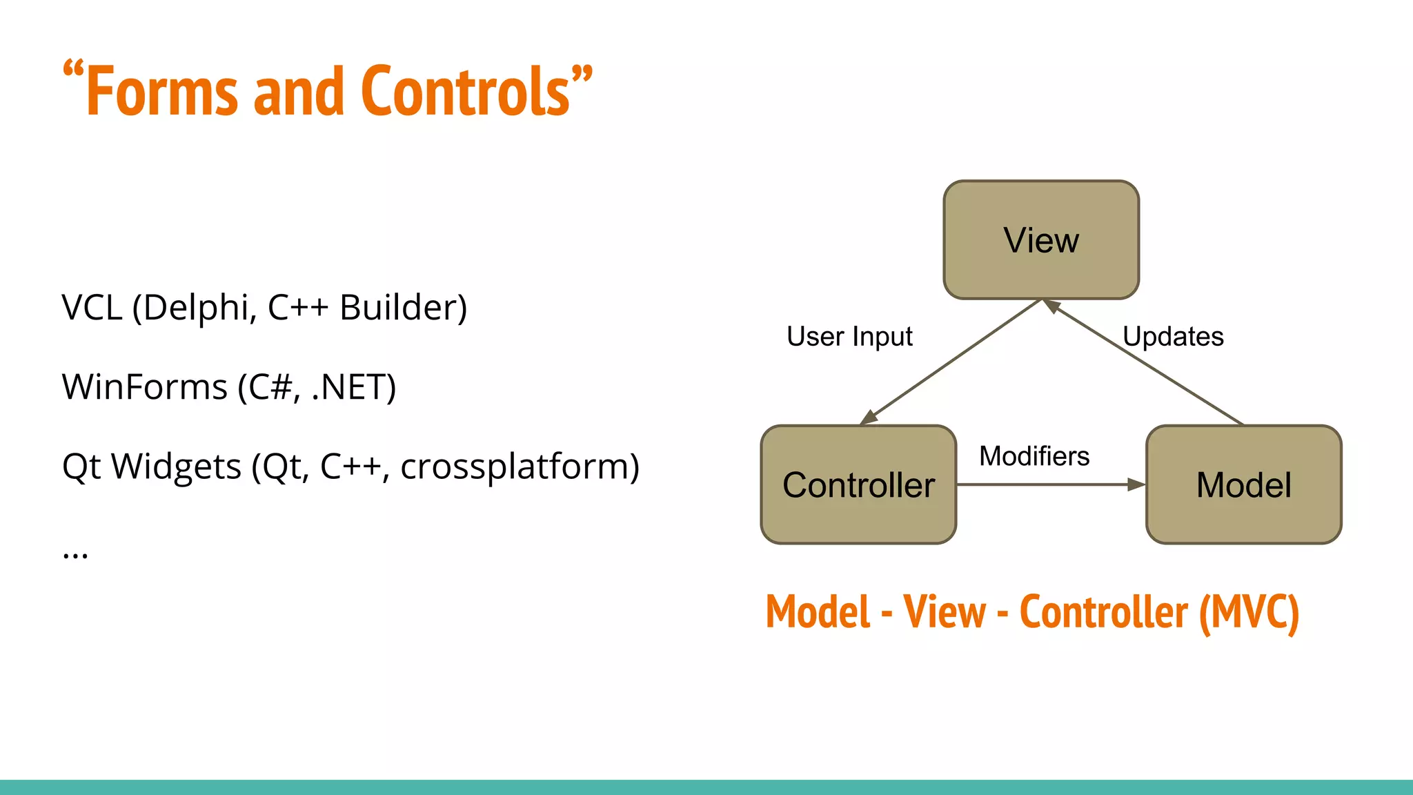 О разработке десктопных приложений / About desktop development | PDF