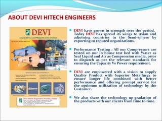 About devi hitech | PPT