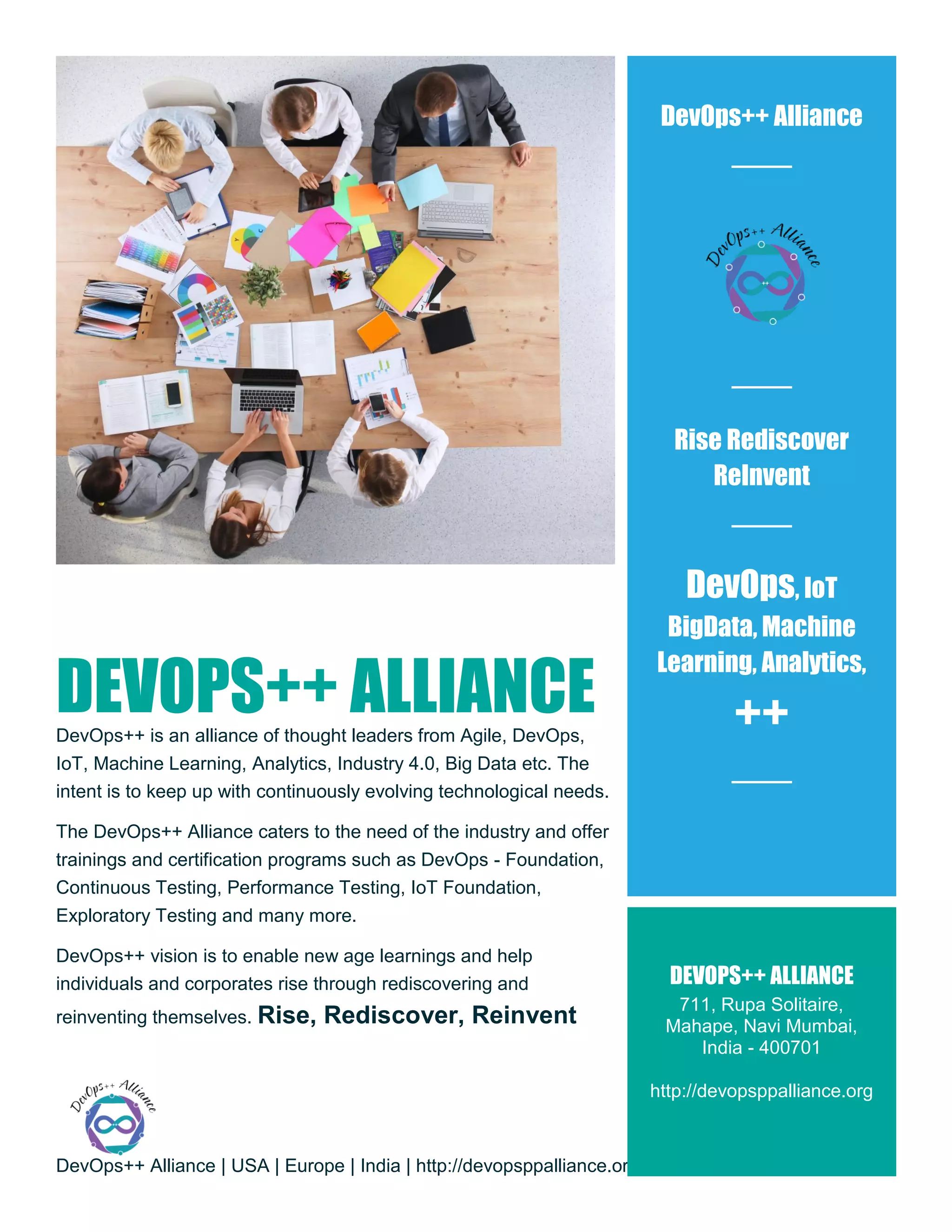 About DevOps++ Alliance | PDF