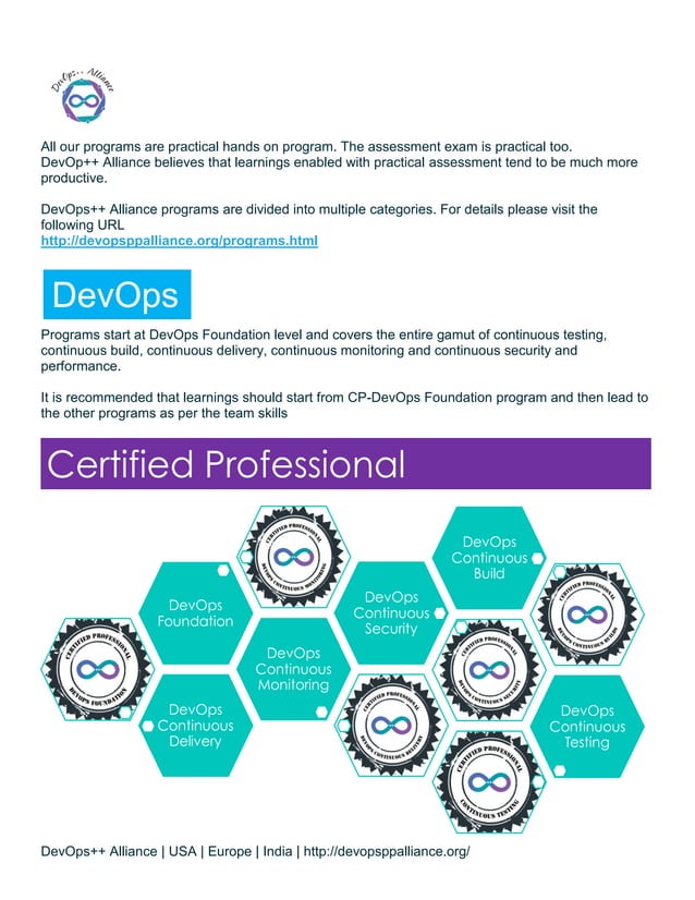 About DevOps++ Alliance | PDF