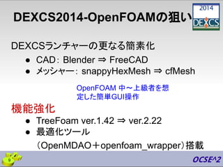 About dexcs2021 for OpenFOAM | PPT