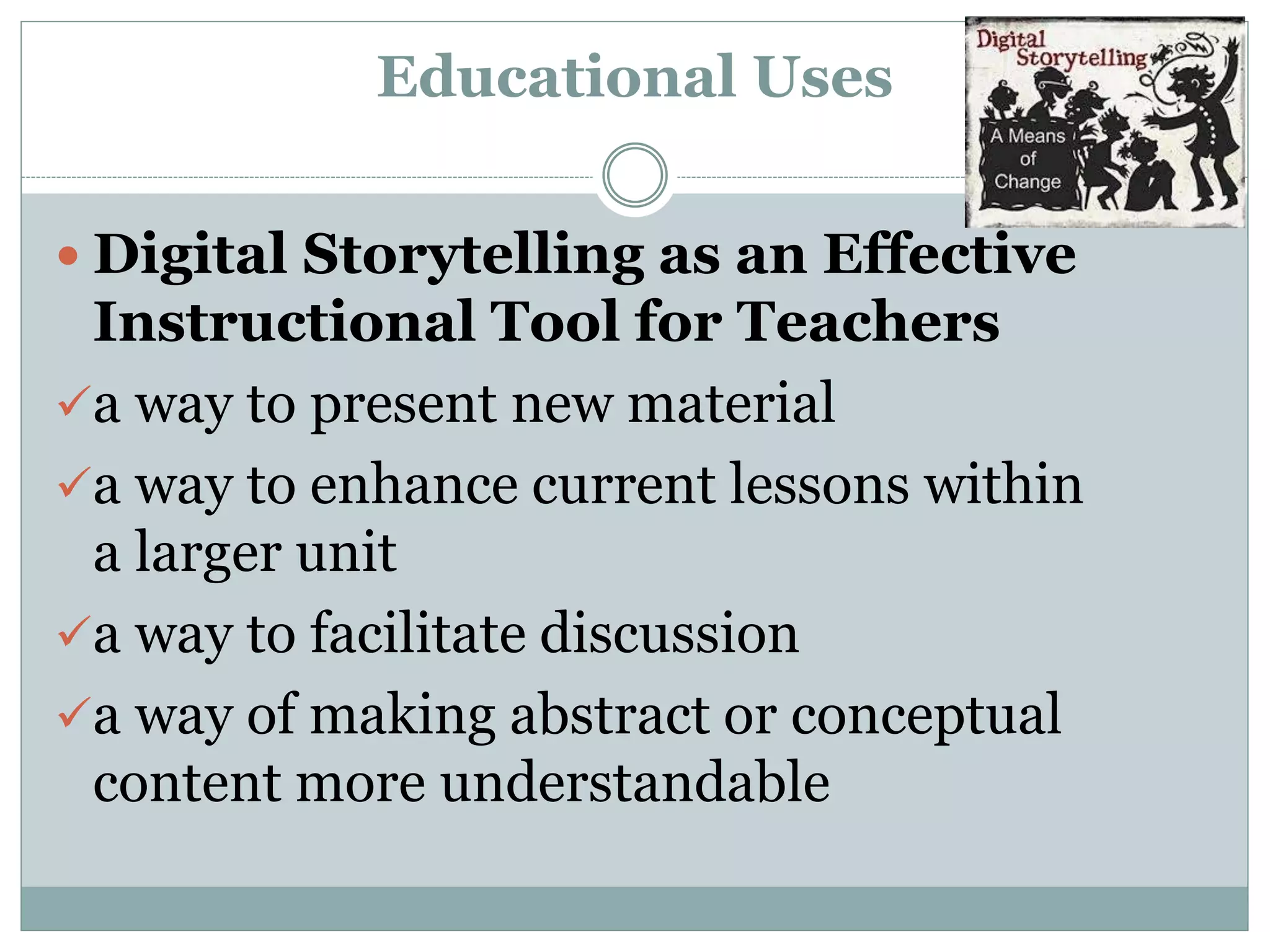 About digital storytelling | PPTX