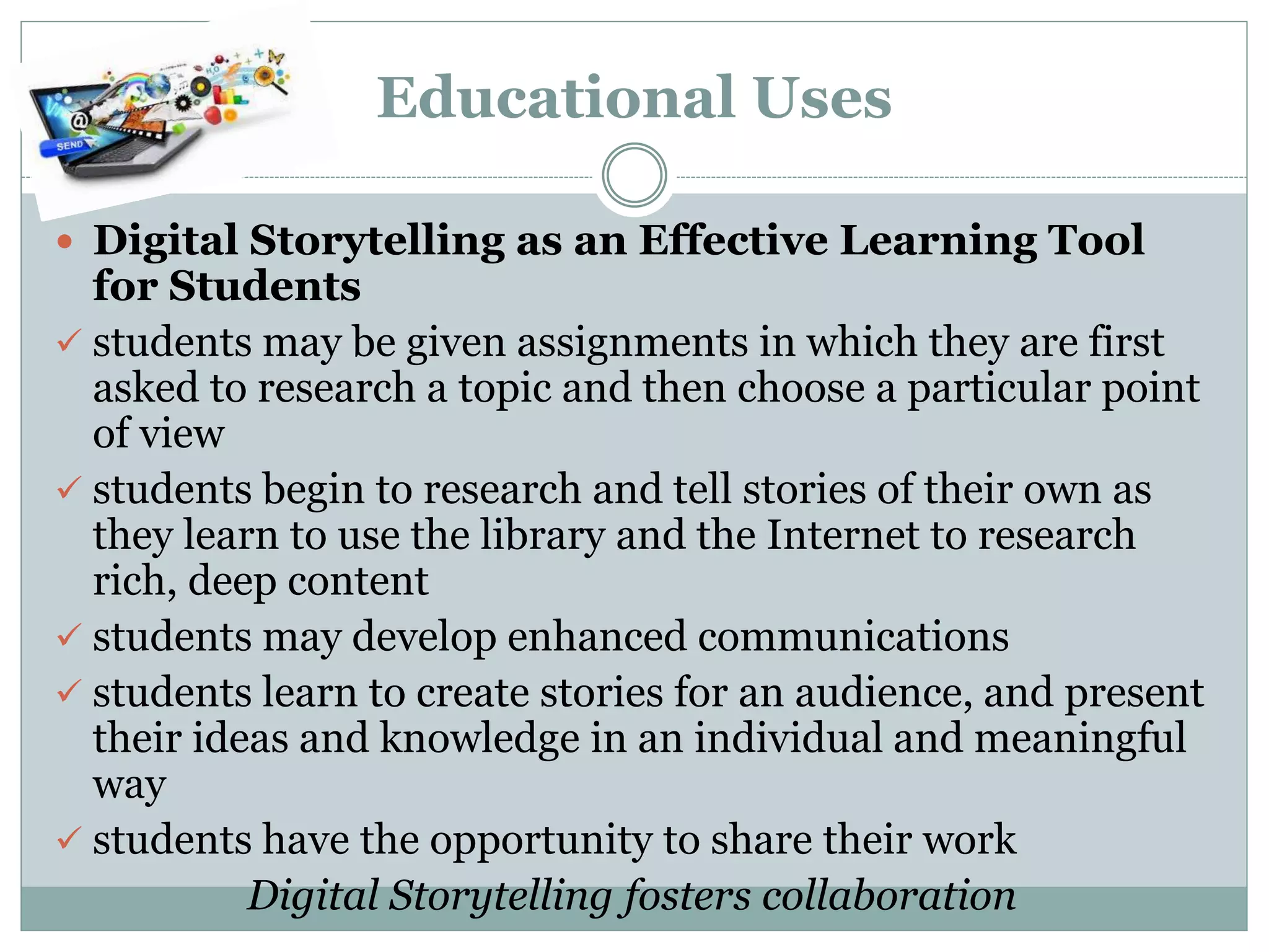 About digital storytelling | PPTX